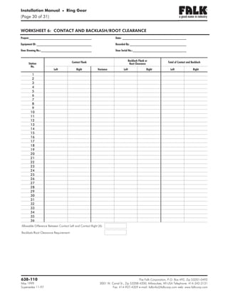 Falk bull-gear-manual | PDF