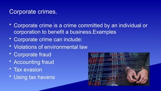 Crime and deviance pptx presentations best | PPTX