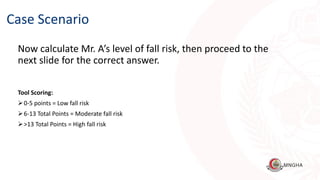 Fall prevention presentation slides file | PDF