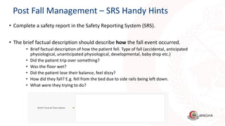 Fall prevention presentation slides file | PDF