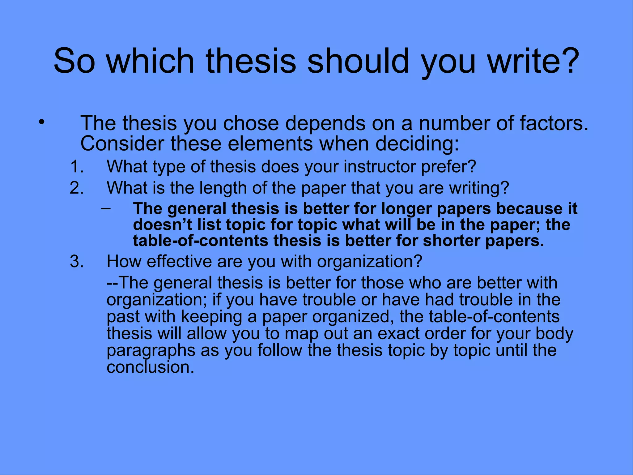 Thesis Review | PPT