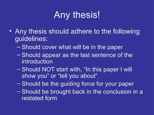 Thesis Review | PPT