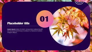 Fall Aesthetic PowerPoint Template | PPTX