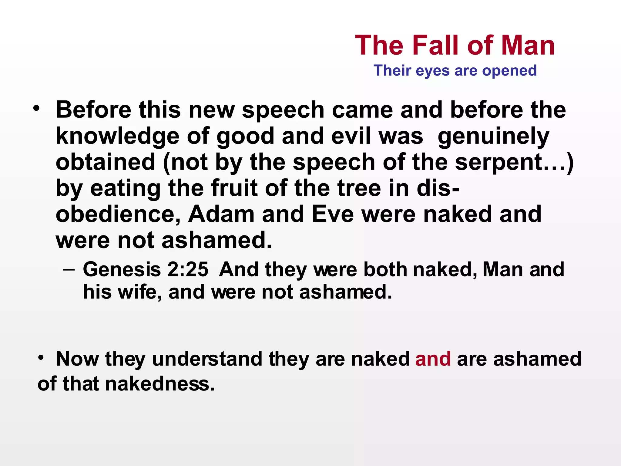 Fall Of Man And Salvation In Jesus Christ | PPT | Christianity ...