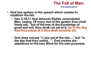 Fall Of Man And Salvation In Jesus Christ | PPT | Christianity ...
