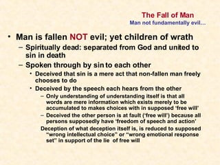 Fall Of Man And Salvation In Jesus Christ | PPT