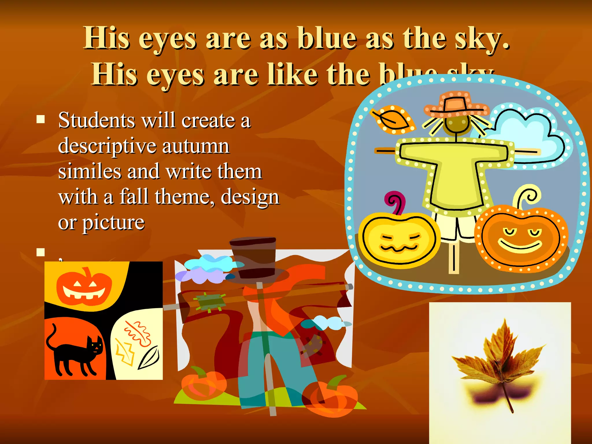 Fall Similes | PPT