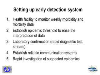 Malaria Epidemics : Prevention and Control | PDF