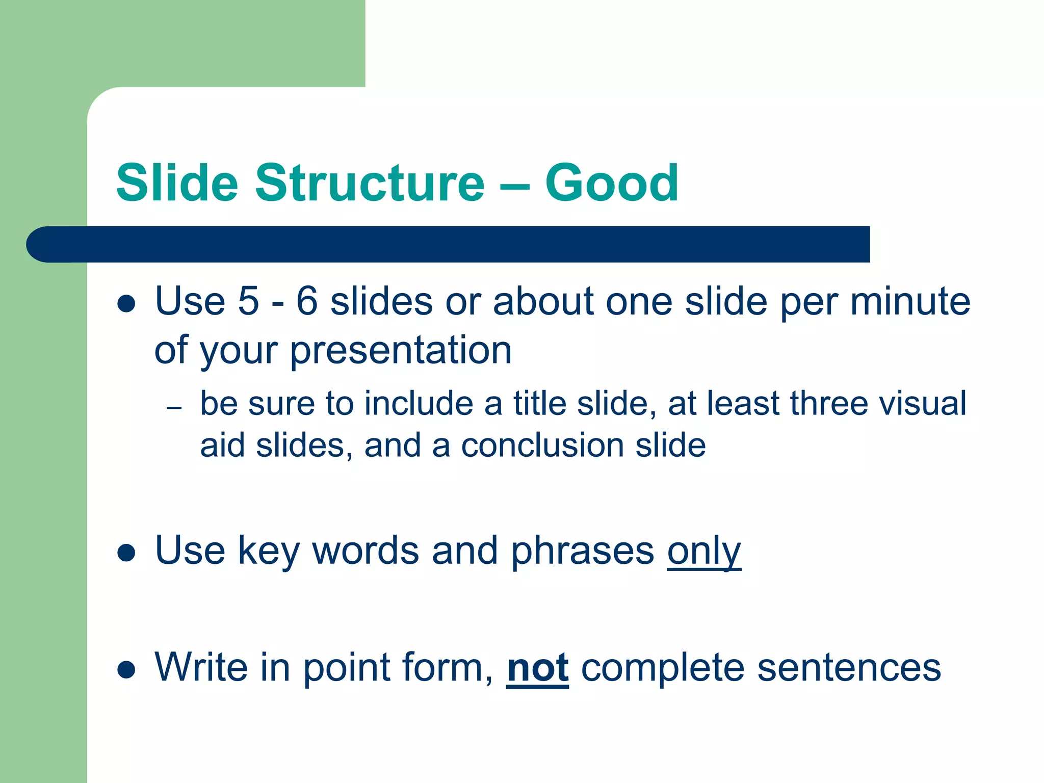 Presentation Tips - Visual Aids | PPTX