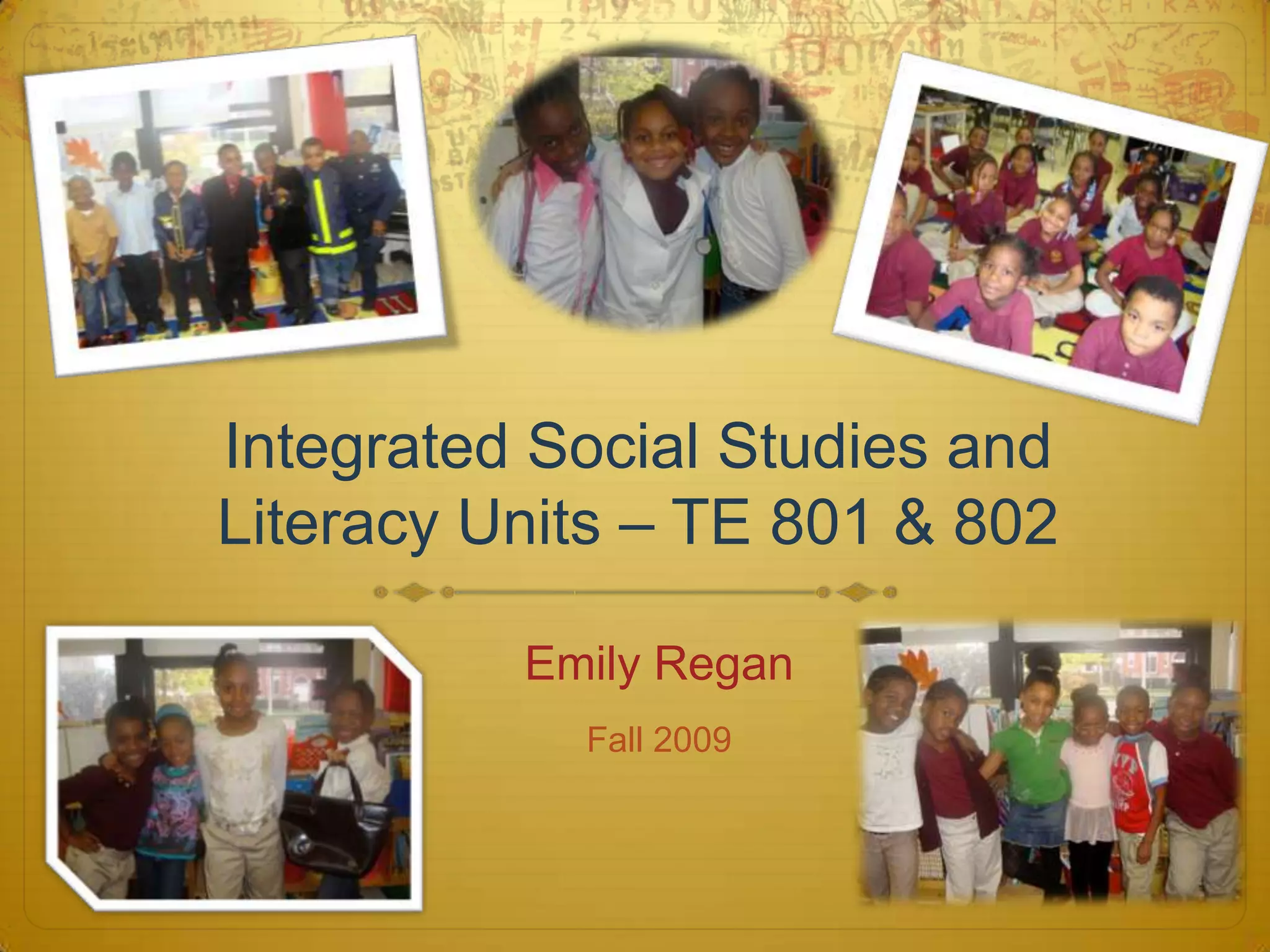 Emily Regan Fall 2009 Final Presentation 2 | PPT