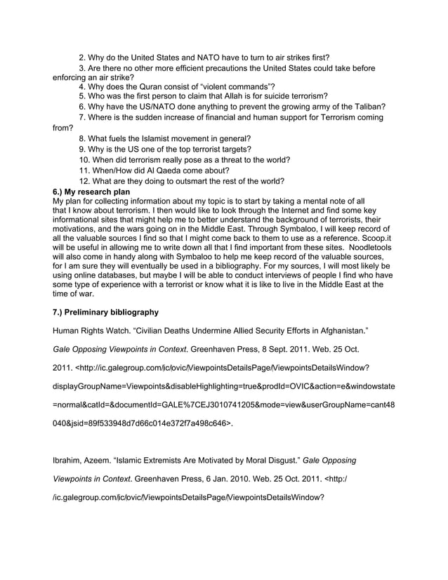 Fall 2011 Research Design Proposal