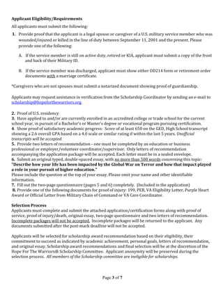 Fall 2012 scholarship application | PDF | Student Financial Aid ...