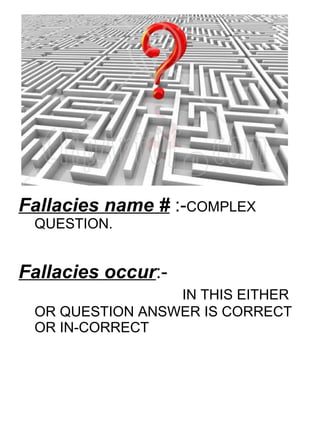 Fallacies | PPT
