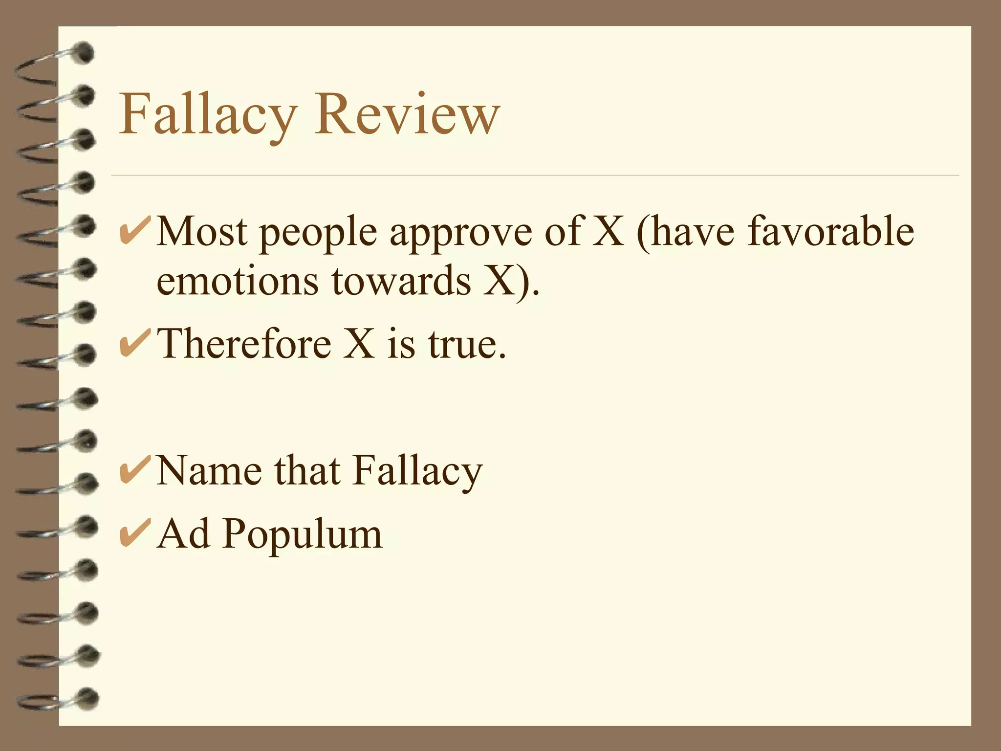 Fallacies | PPT