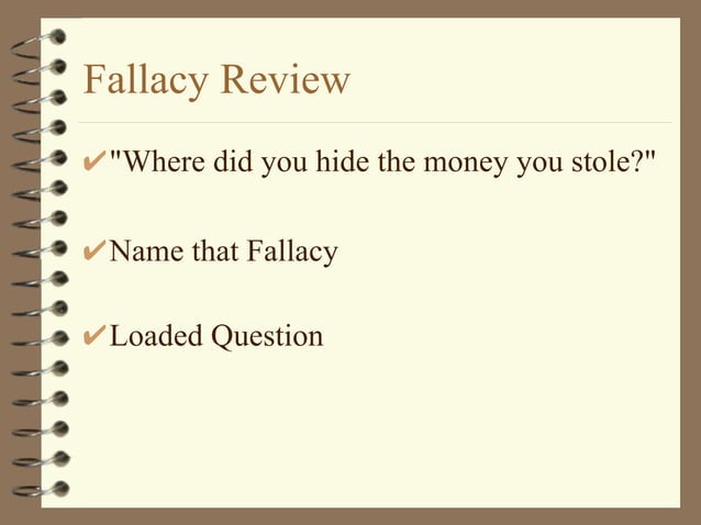 Fallacies | PPT | Health Insurance | Insurance