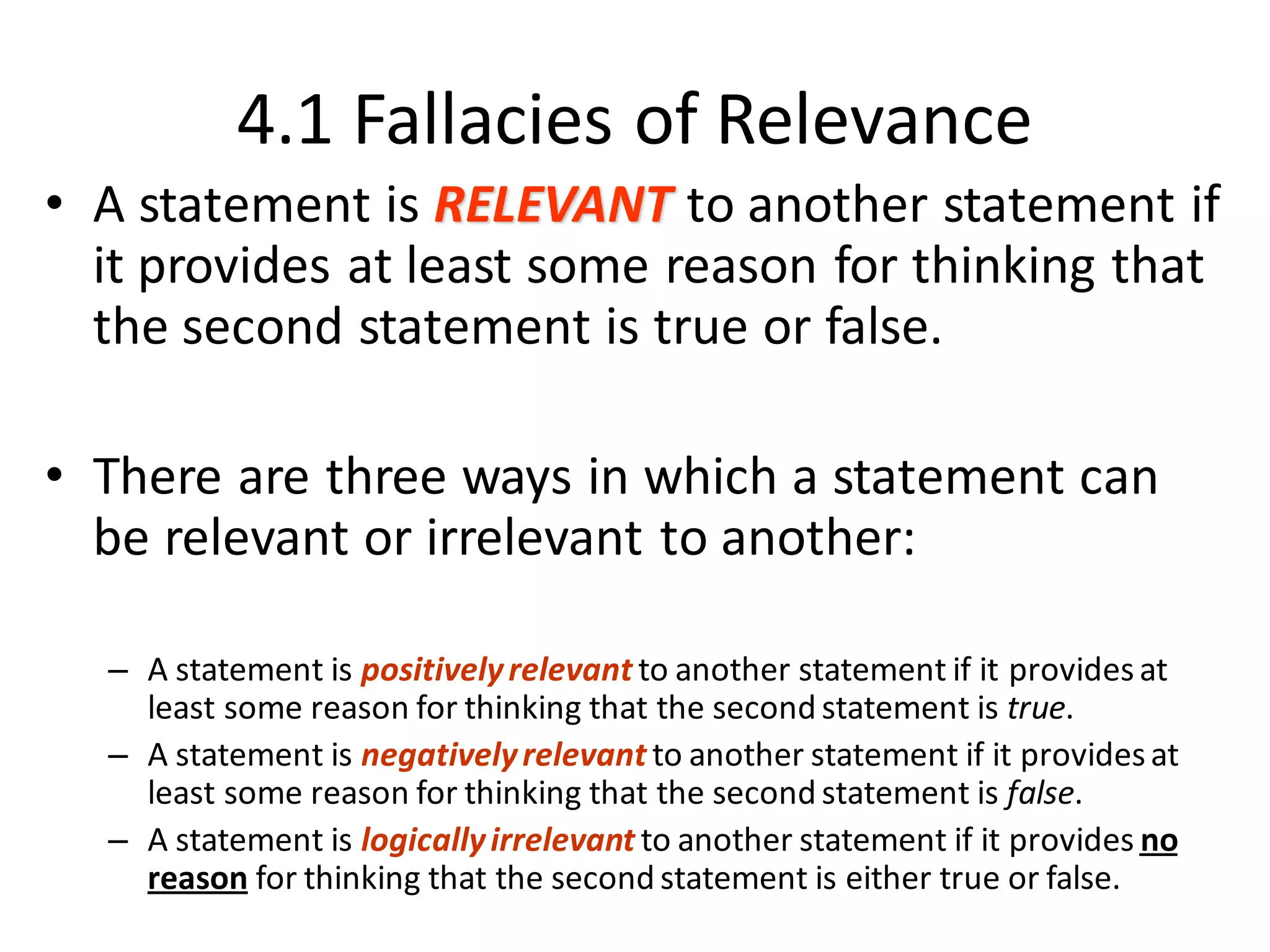 Fallacies | PDF