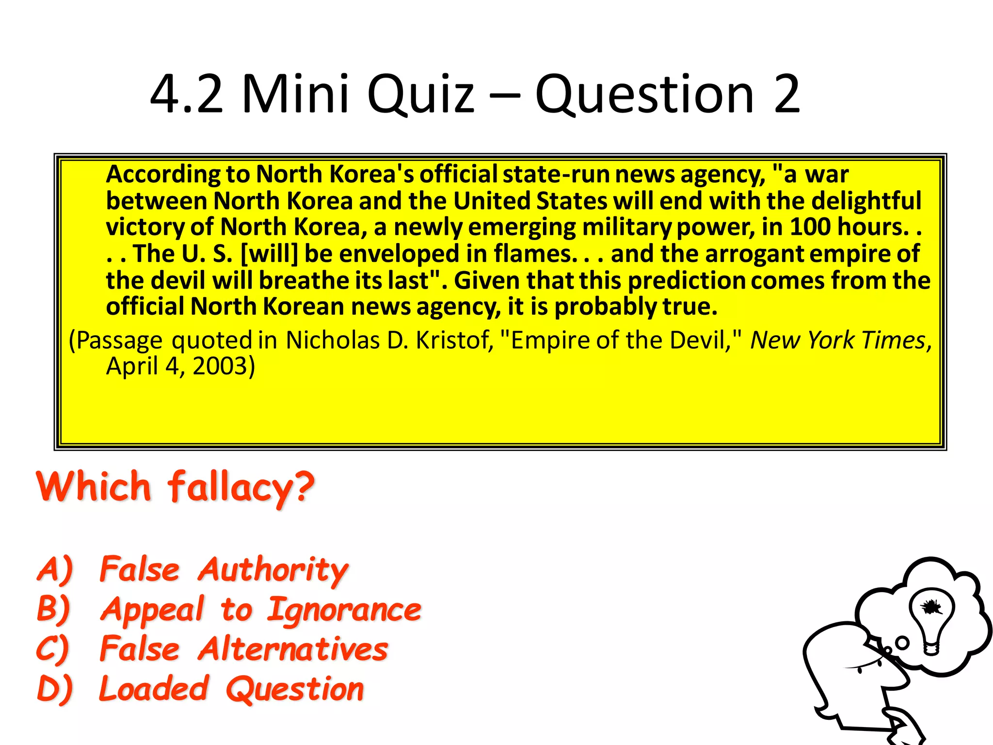 Fallacies | PDF