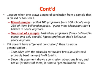 Fallacies | PDF
