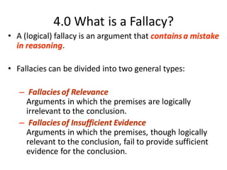 Fallacies | PDF