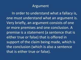 Fallacies | PPT