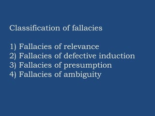 Fallacies | PPT