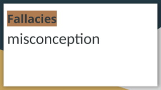 Fallacies.pptx English 9 slide deck presentation | PPTX