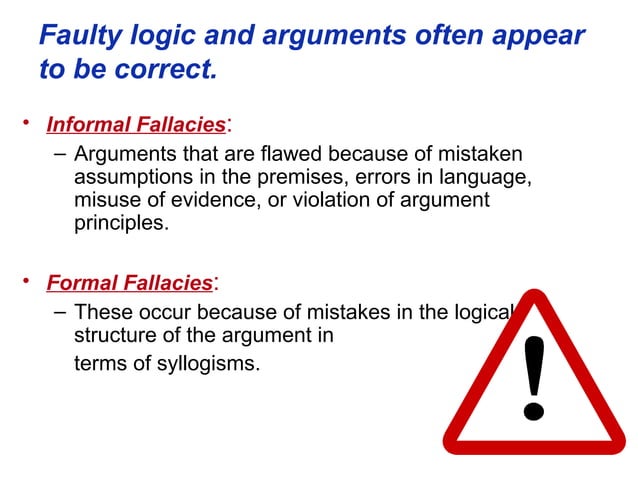 Fallacies.ppt lesson 1 lesson 1 lesson 1 | PPT