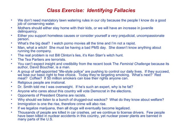 Fallacies.ppt lesson 1 lesson 1 lesson 1 | PPT
