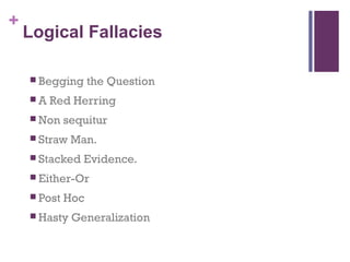 Fallacies - McPherson | PPT | Cats | Pets