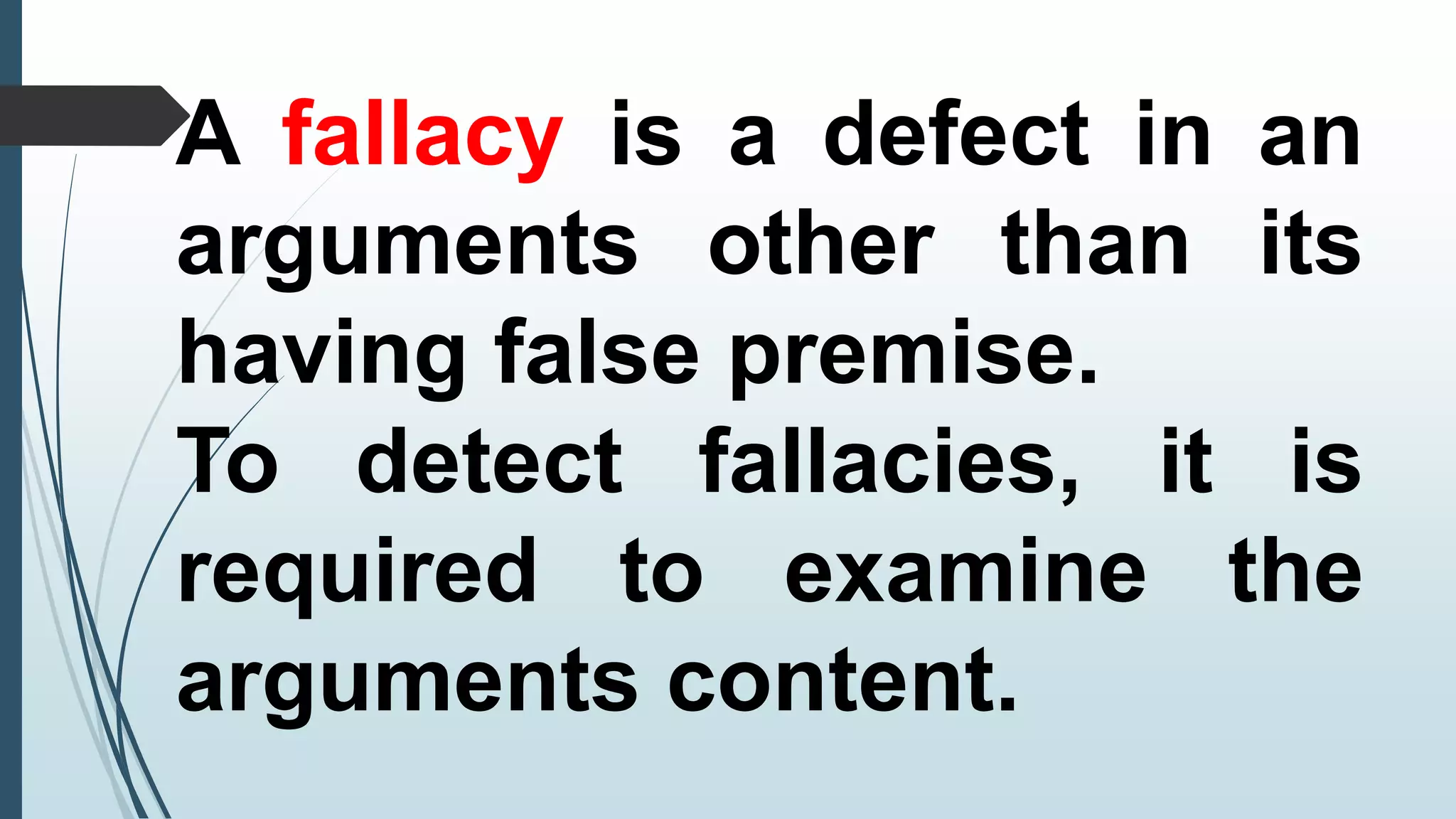 FALLACIES (INTRO TO PHILO.) | PPTX