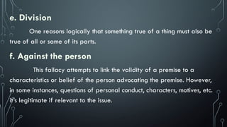 Fallacy in Introduction to the Philosophy of the human person.pptx