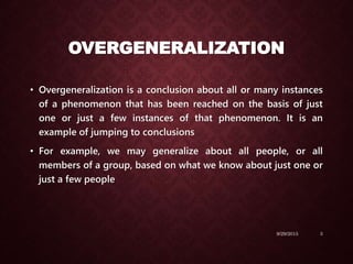 Fallacy and types | PPTX