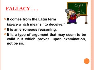 Fallacy demo (ust) | PPT