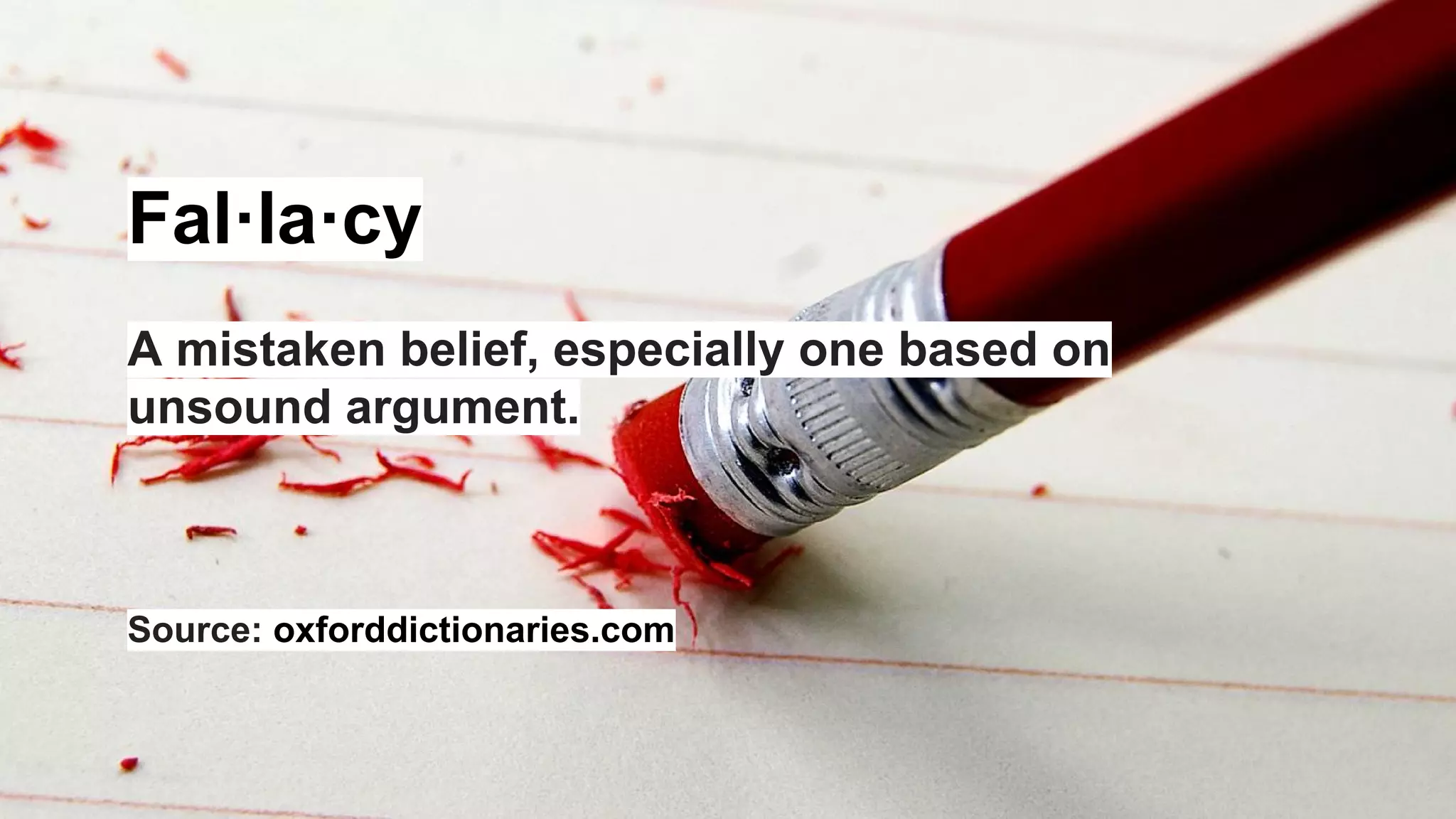 Fallacy of business uniformity | PPT