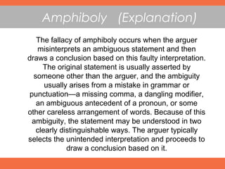 Fallacy of logic | PPT