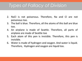 Fallacy of logic | PPT