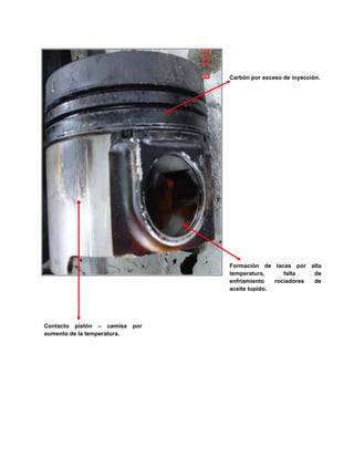 Fallas en Pistones de Motores 3406 Cat | PDF