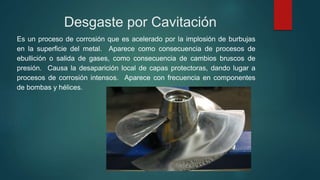 Fallas y tipos de desgastes | PPTX