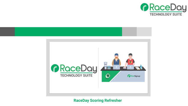 RaceDay Scoring Refresher | PPT
