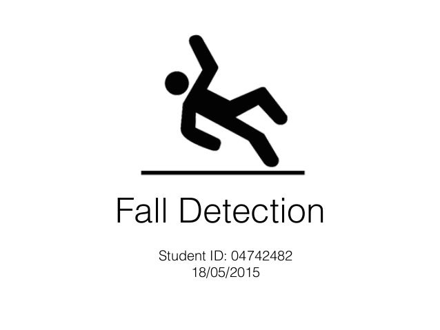 Fall detection slideshow