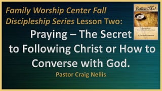 Fall Discipleship Series Part 4 Connecting to the Body of Christ a ...