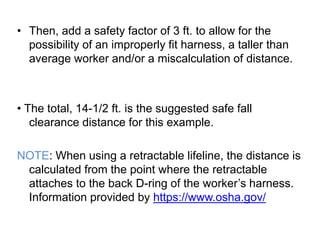 Fall Distance calculation using Retractable Lifeline.pptx