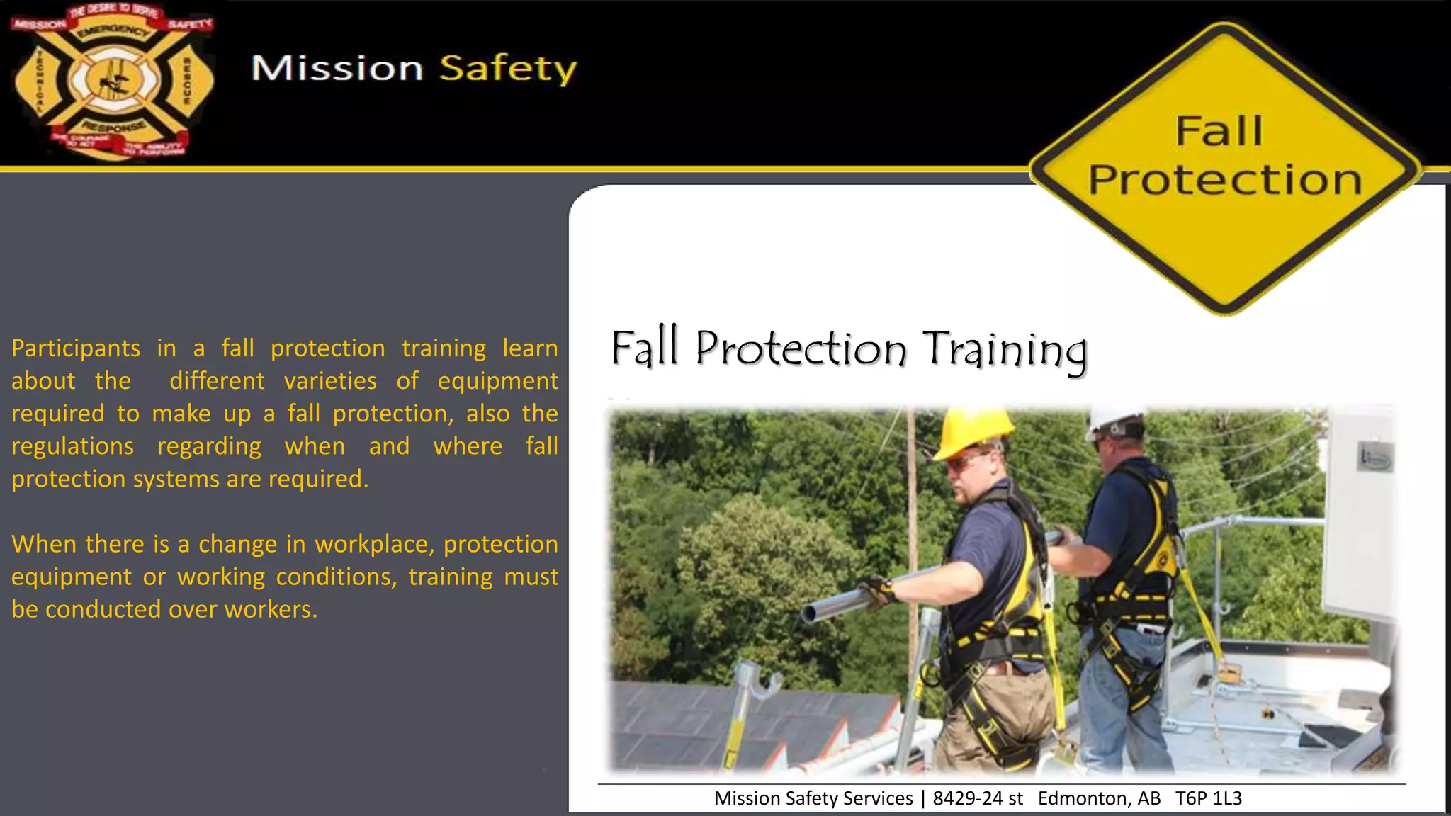 Fall Protection Guide | PPTX
