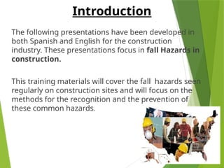 Fall Hazards English ...