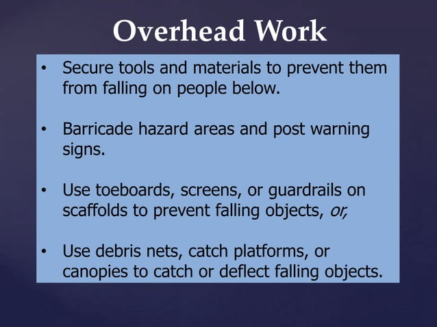 Falling flying object safety | PPTX | Injuries | Diseases and Conditions