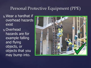 Falling flying object safety | PPTX