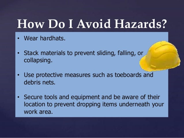 Falling flying object safety