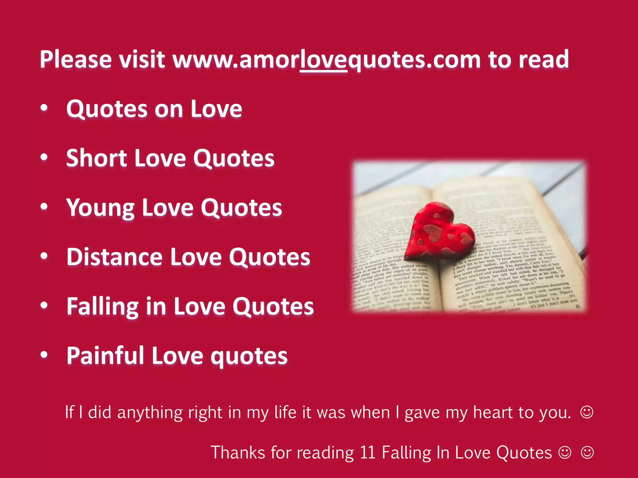 11 Falling In Love Quotes | PDF