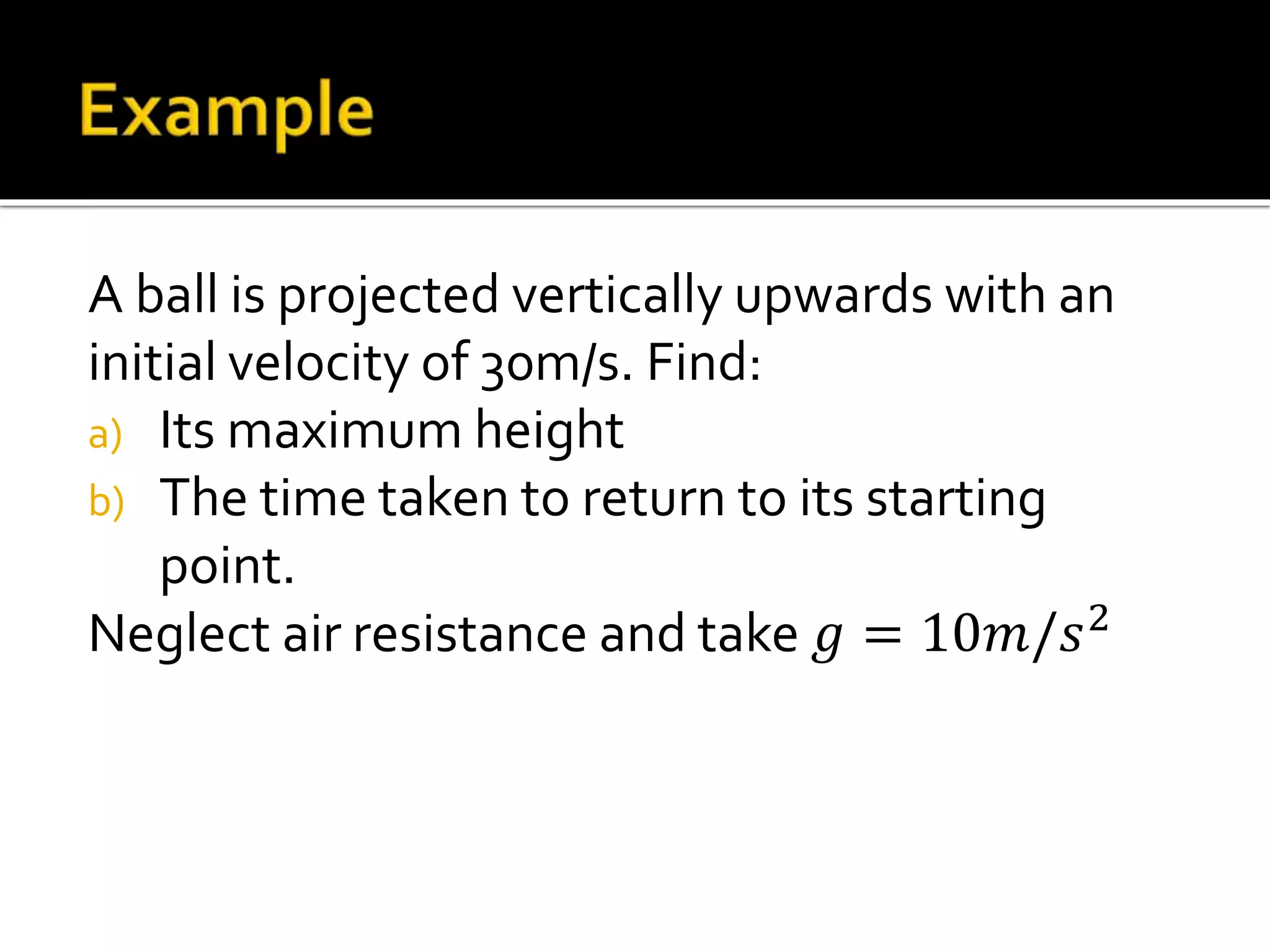 Falling bodies | PPTX