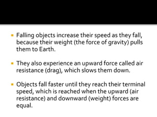 Falling bodies | PPTX